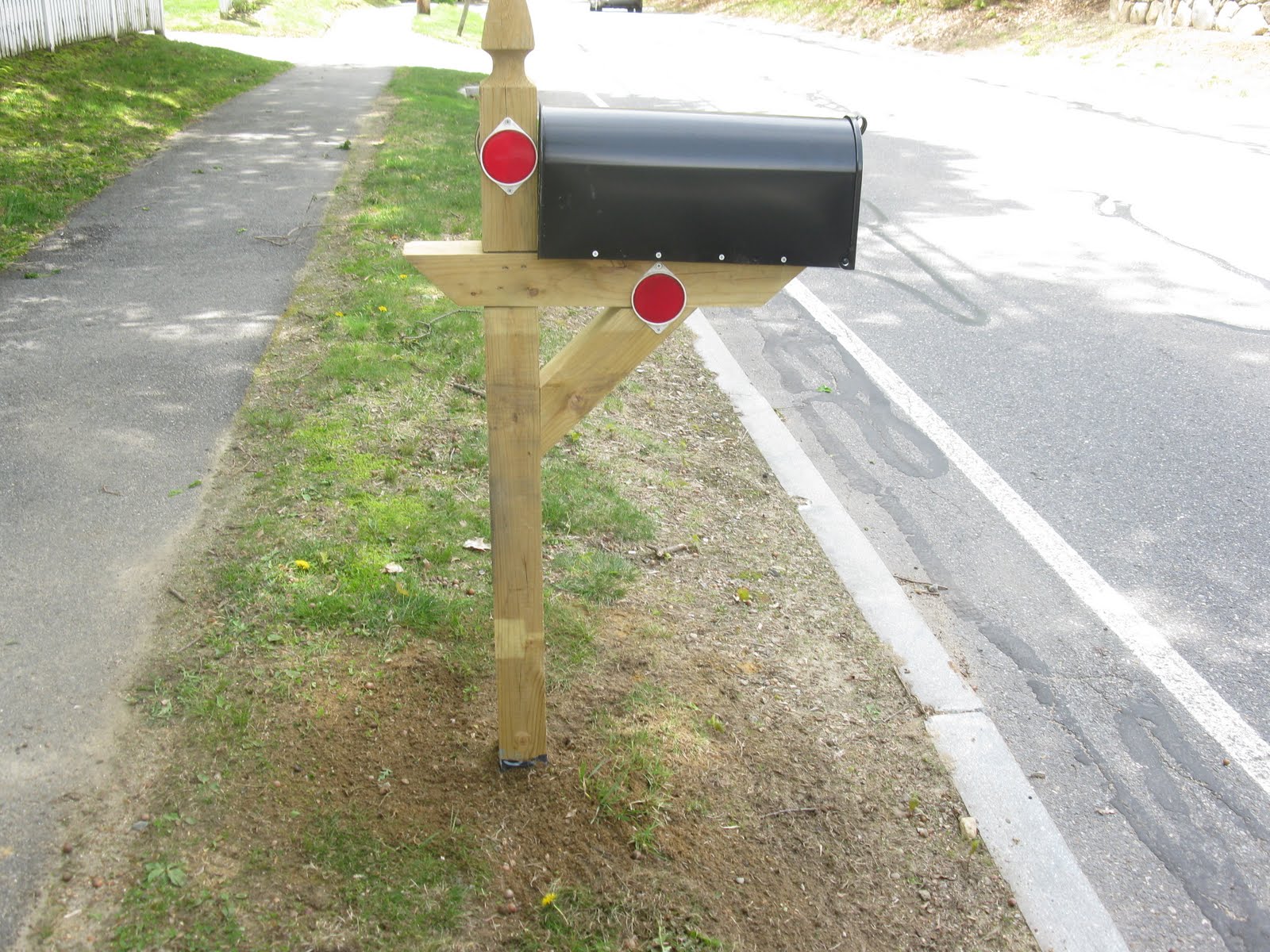 How To Install A Mailbox Post A Concord Carpenter